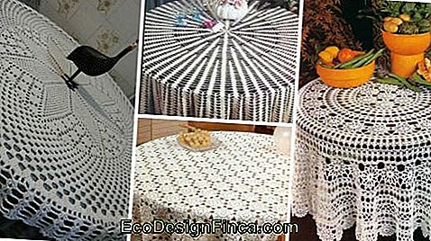 Nappe Au Crochet: 40 Modèles, Graphiques Et Recettes! 🏡 Construction