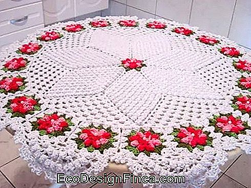 Nappe Au Crochet: 40 Modèles, Graphiques Et Recettes! 🏡 Construction