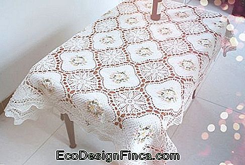 Nappe Au Crochet: 40 Modèles, Graphiques Et Recettes! 🏡 Construction
