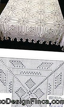 Nappe Au Crochet: 40 Modèles, Graphiques Et Recettes! 🏡 Construction
